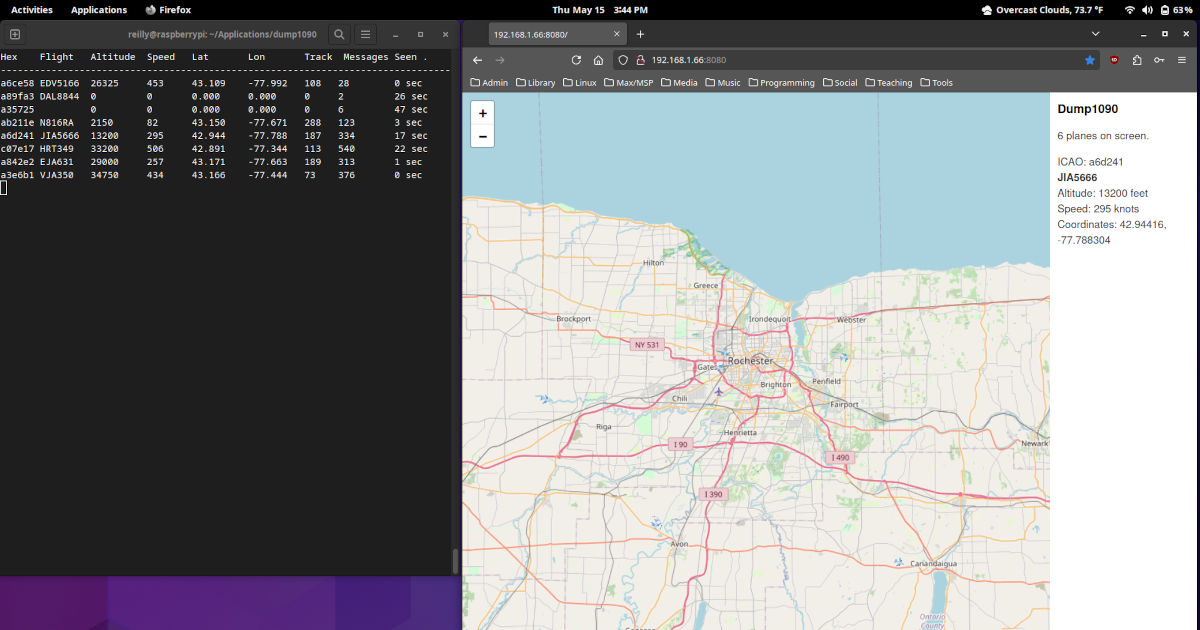 Tracking Planes with a Raspberry Pi